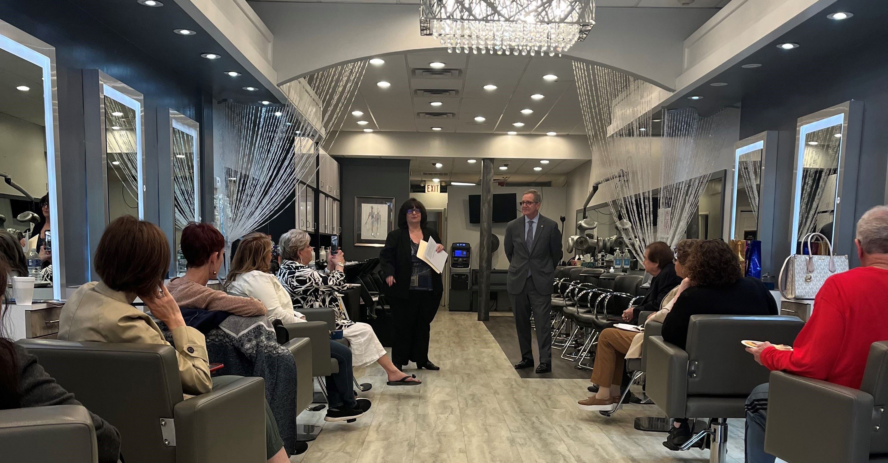 VMM Attorneys Give "Salon Talk" at Hair Dimension Salon